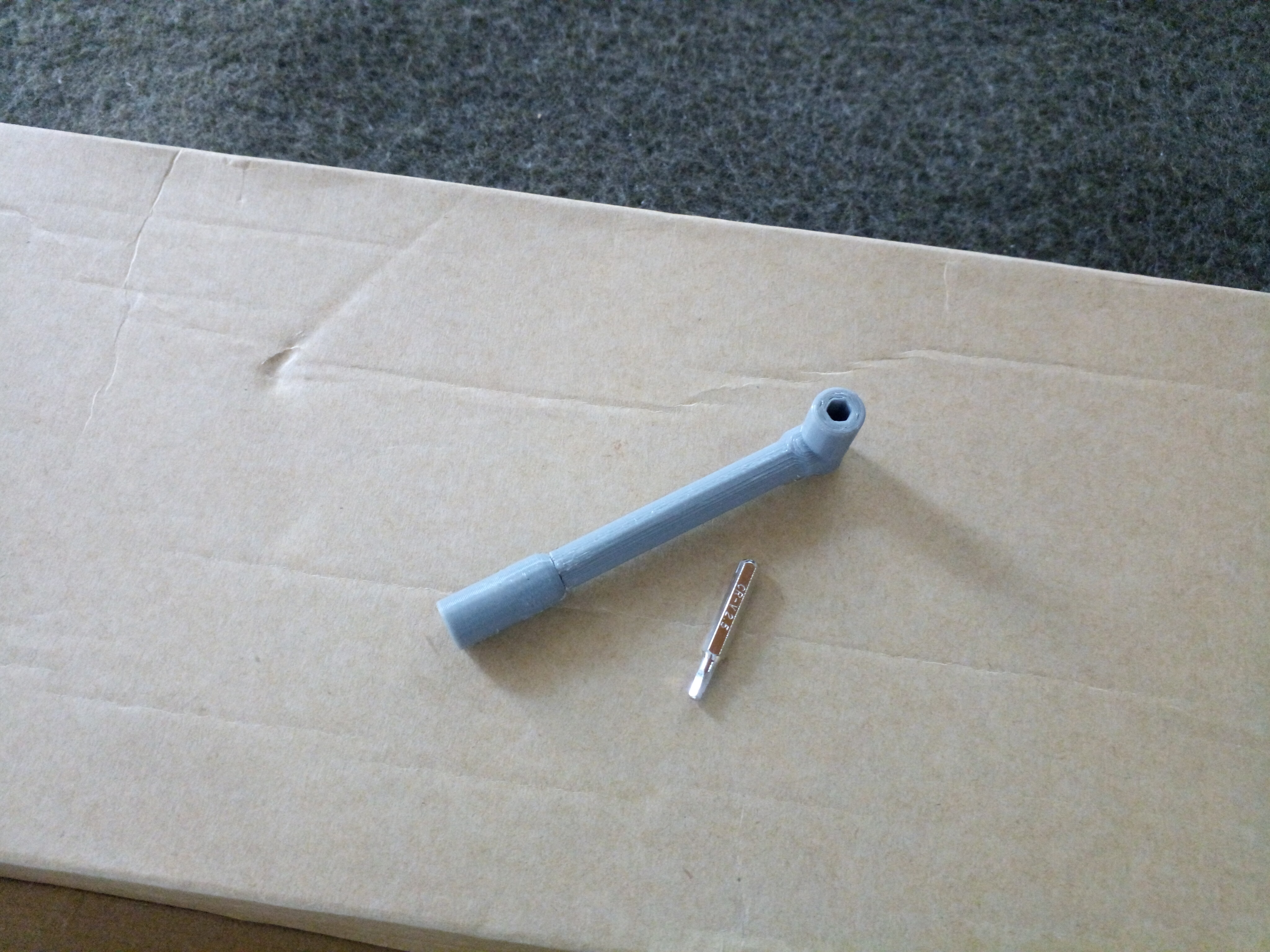 H4-Tool - L shaped 4 mm hex wrench by cest73 | Download free STL model ...