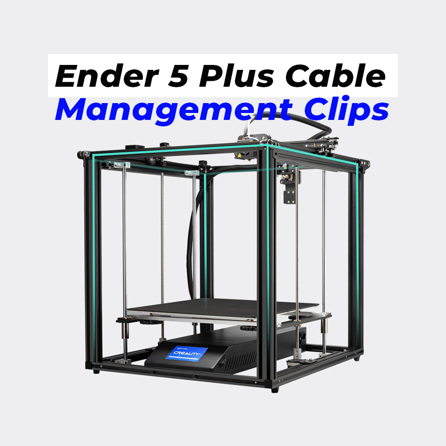 Ender 5 Plus Cable Management Clips by Revolvar | Download free STL ...