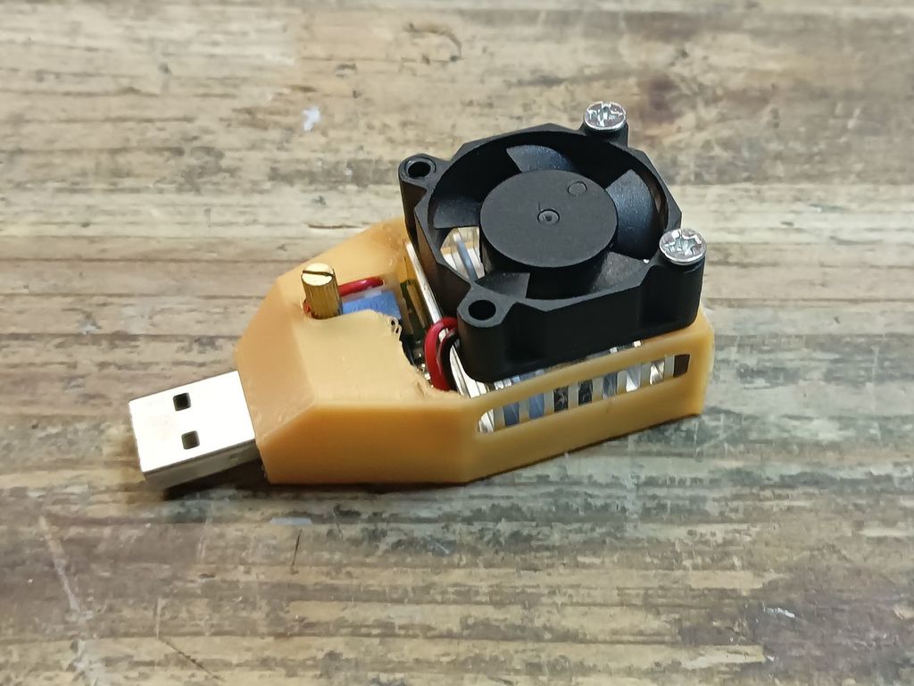 USB load resistor case by Starwhooper | Download free STL model ...