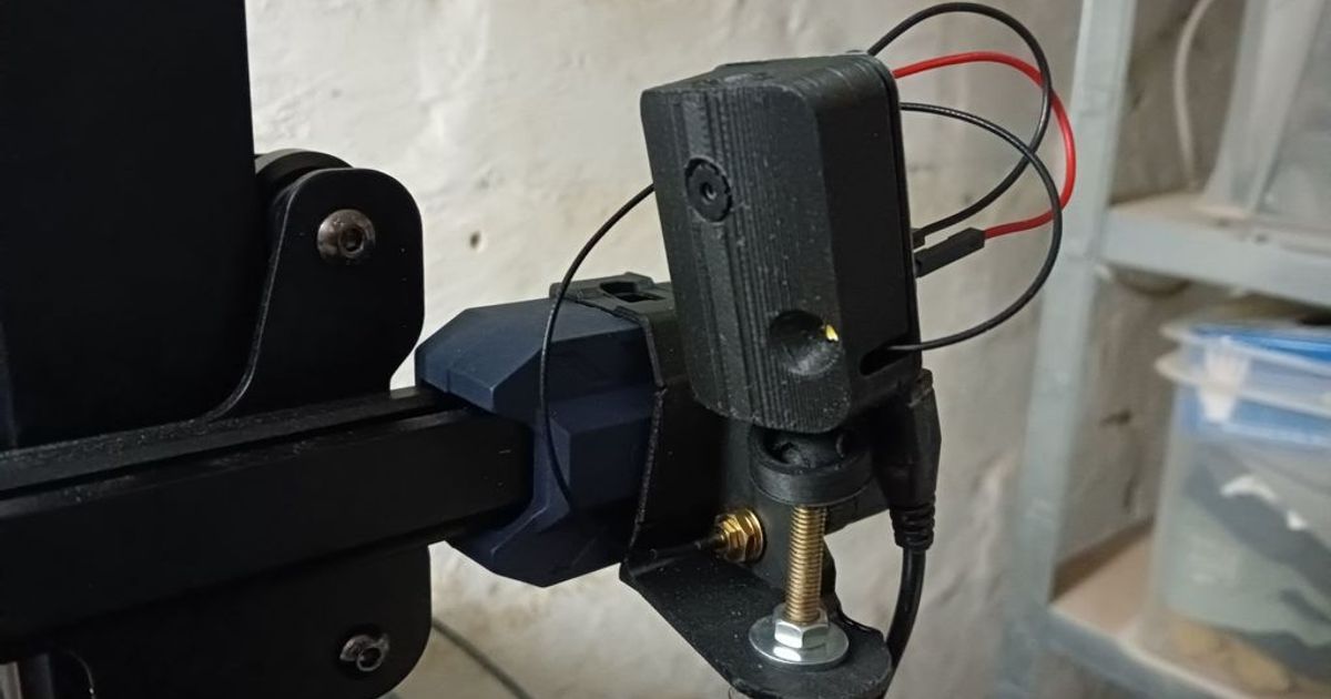ESP32cam Upright camera mount by Starwhooper | Download free STL model ...