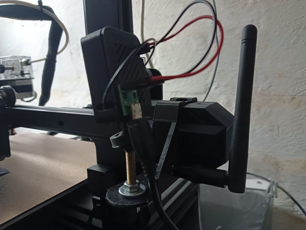 ESP32cam Upright camera mount by Starwhooper | Download free STL model ...