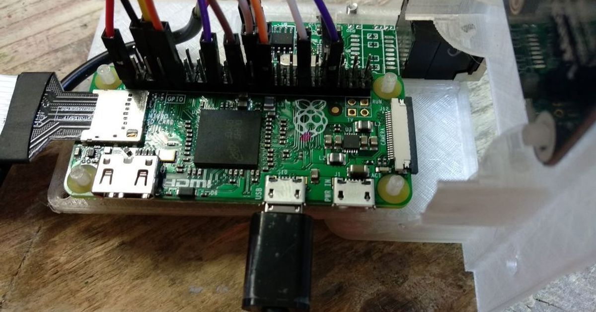 Adapter from Raspberry Pi Zero to full size Pi Board by Starwhooper ...