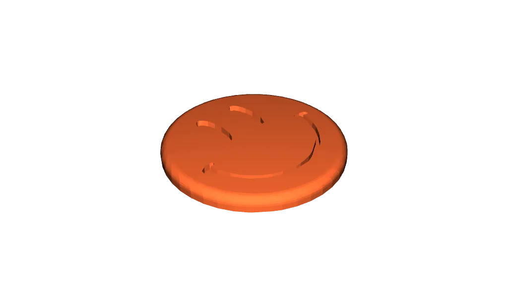 3cm smiley button by Starwhooper | Download free STL model | Printables.com