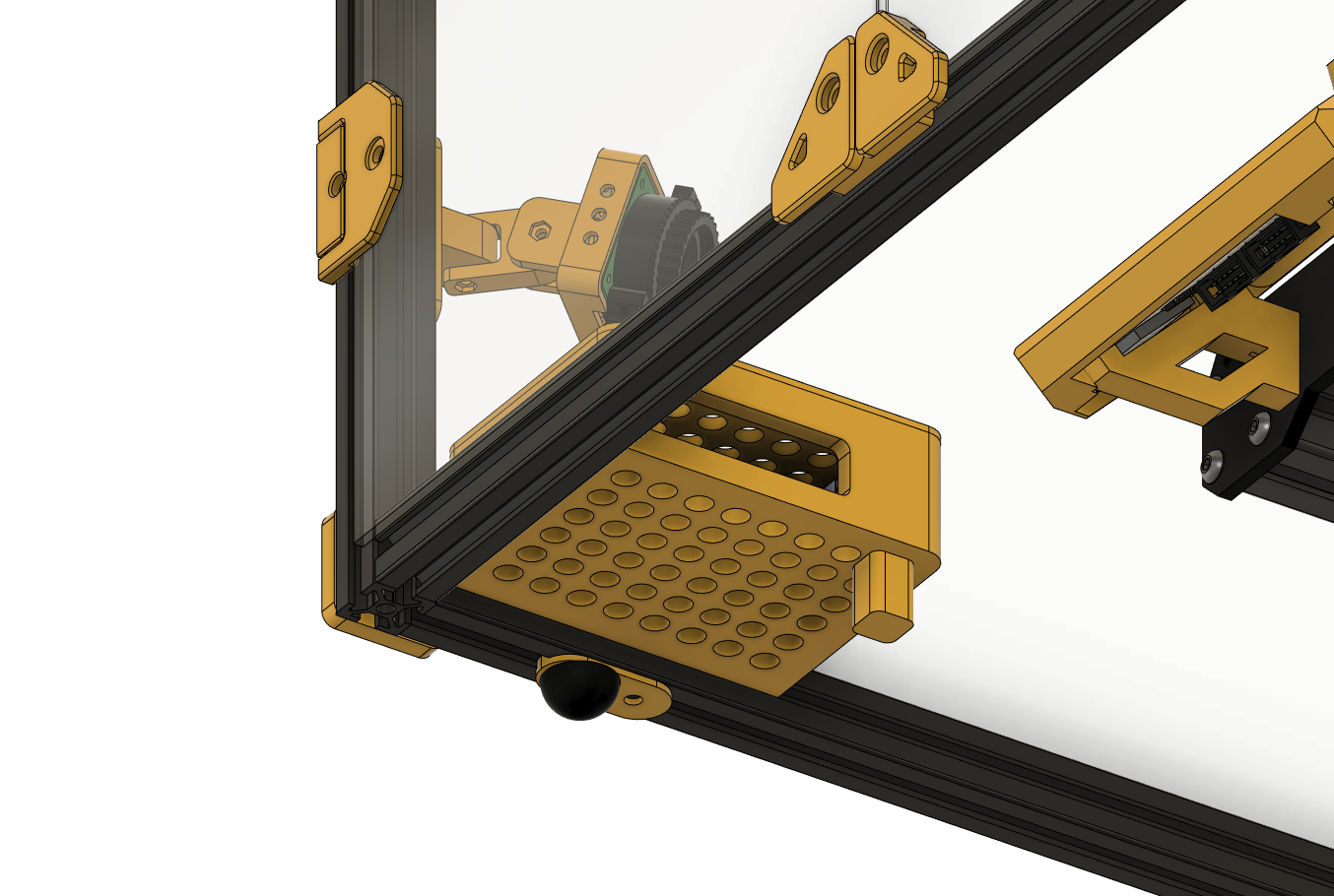 Prusa i3 MK3S+ Enclosure with Rapsberry Pi, HQ Camera and Filament Box ...