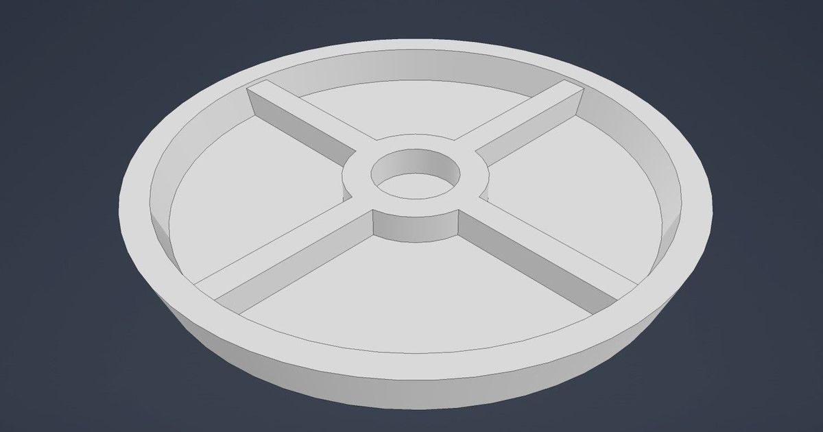 Magnetic Tabletop Base by KFPBerlin | Download free STL model ...