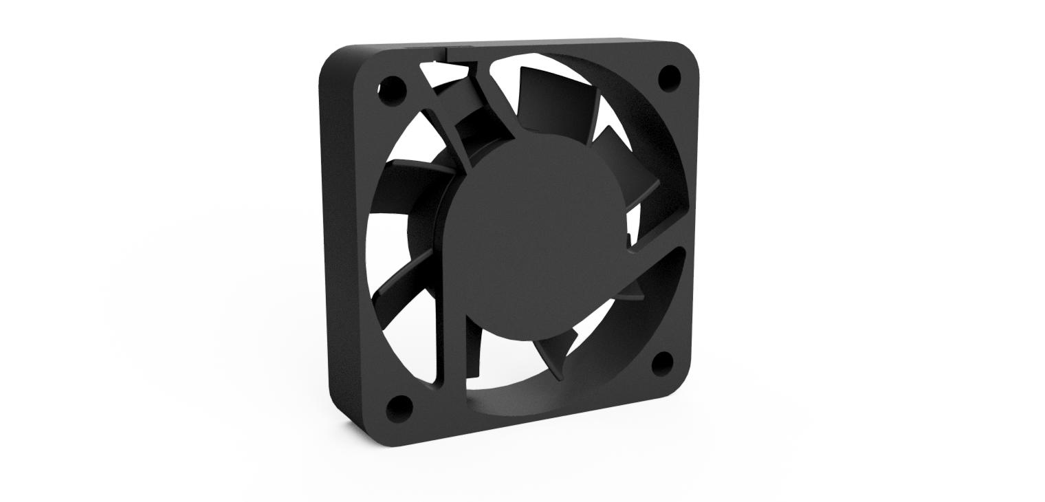 4010 Axial Fan 3D Model .step & .stl by Waikikiprod | Download free STL ...