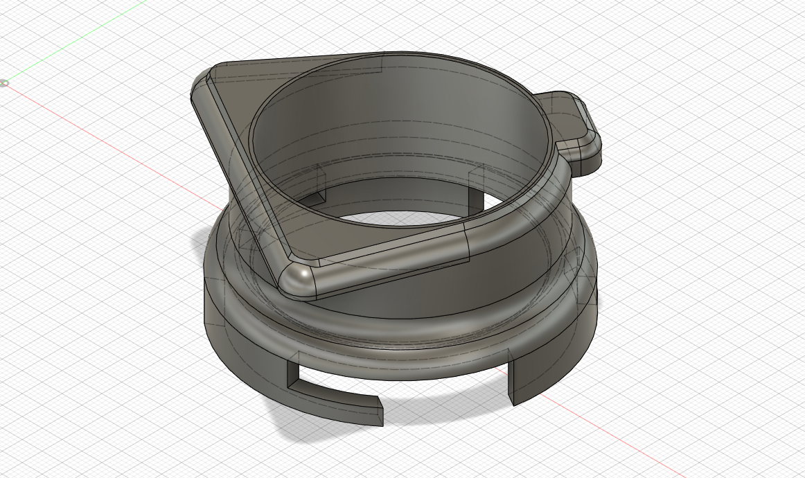Trychtýř na páku od kávovaru (Sage, Breville,...) by Petr Albrecht ...
