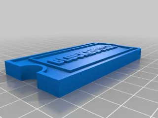 Blockbuster Sign 28mm by DrainSmith | Download free STL model ...