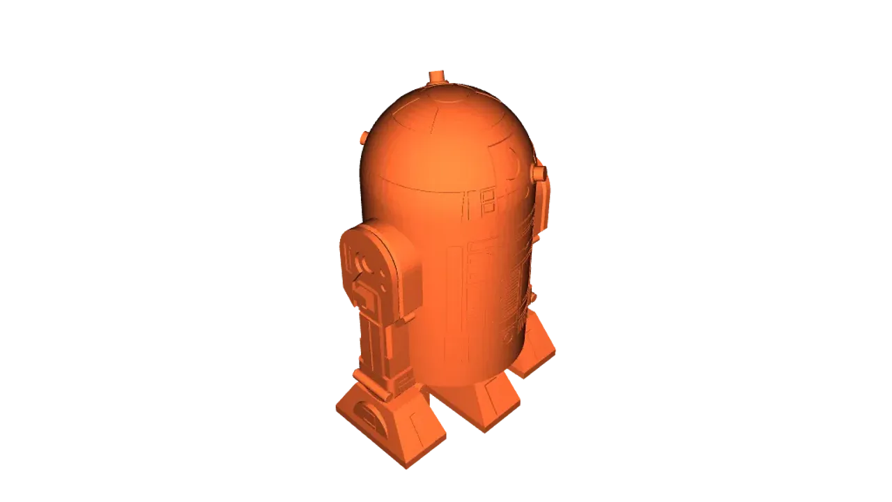R2D2 by 3DPeter | Download free STL model | Printables.com