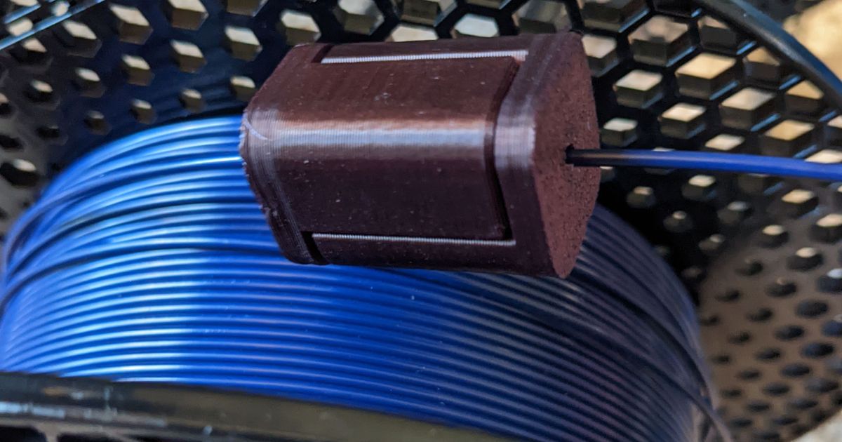 Hingeless Threadless Filament Dust Filter by MrGreaterThan | Download ...