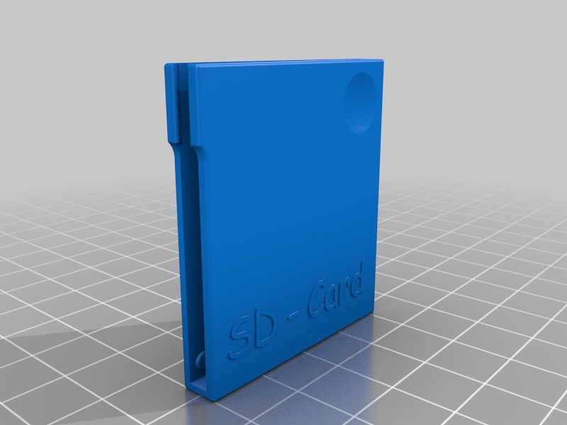Micro SD Card Wallet by 3D Crafts | Download free STL model ...