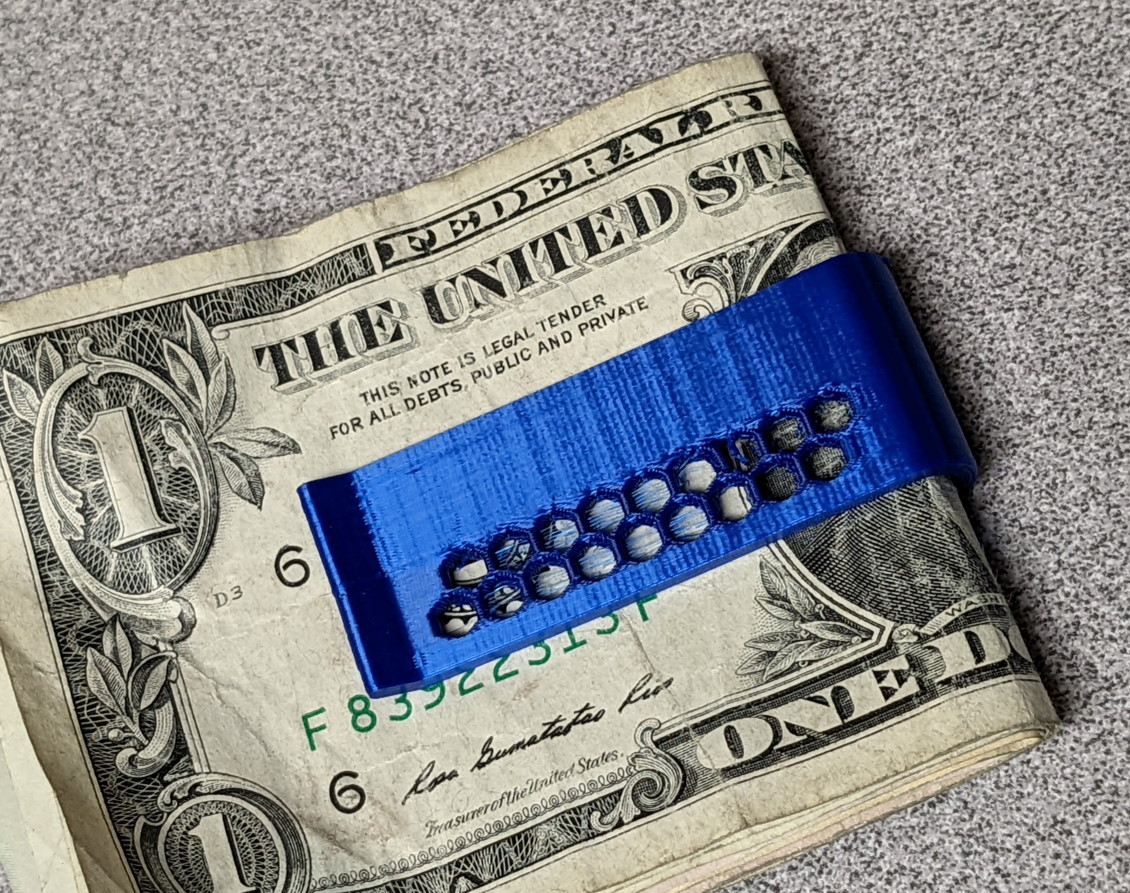 Two Sided Money Clip by Audi | Download free STL model | Printables.com