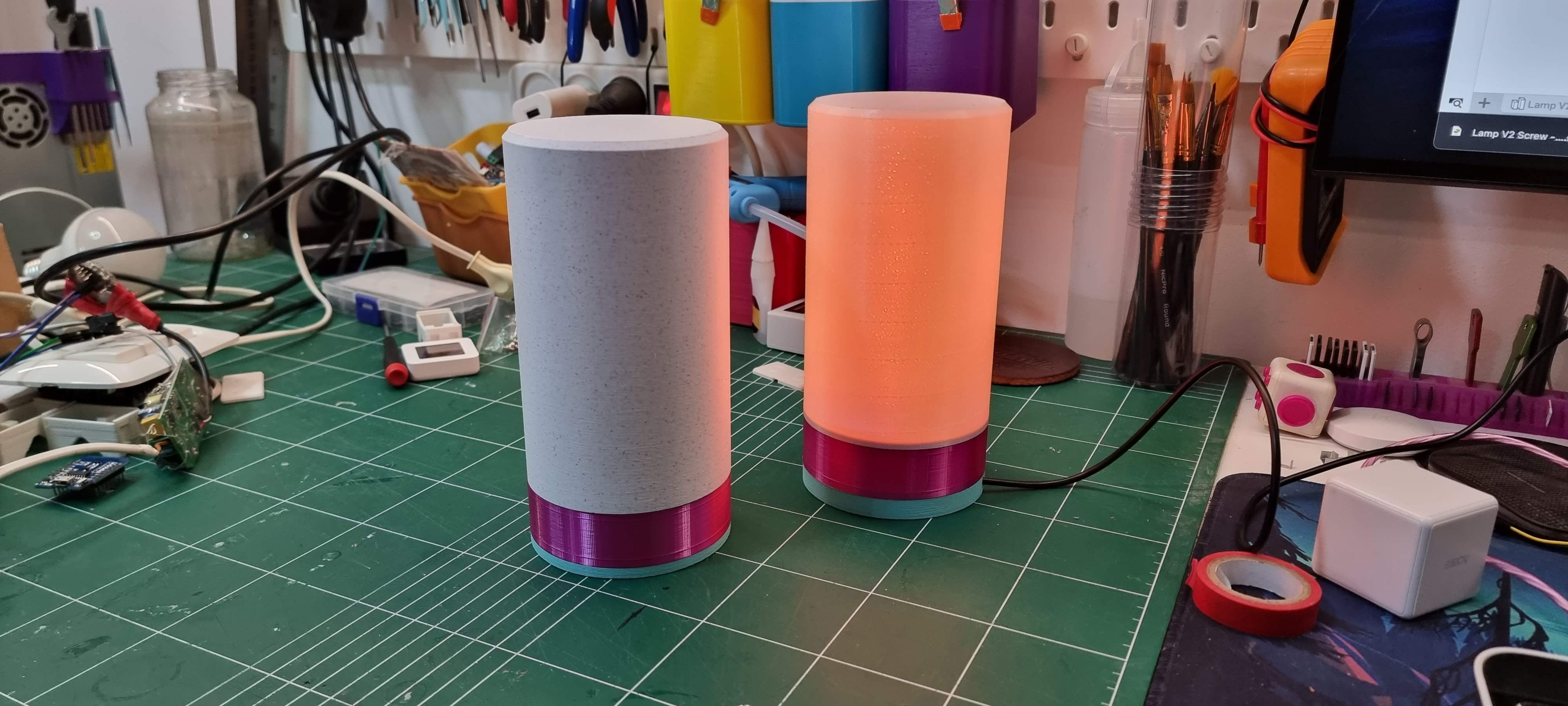 WLED Simple lamp by Ishai | Download free STL model | Printables.com