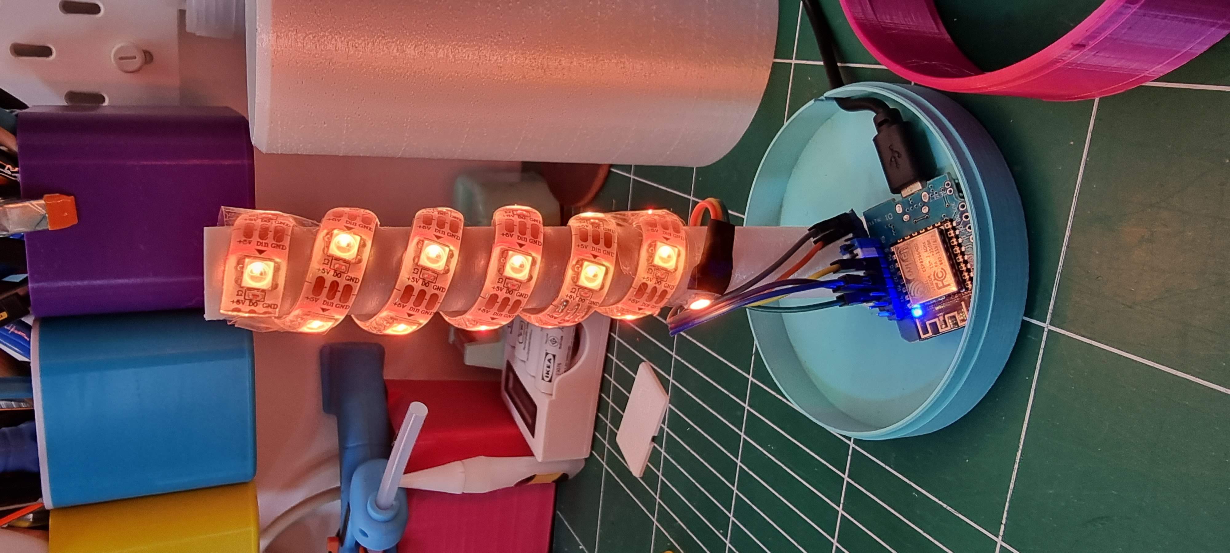 WLED Simple lamp by Ishai | Download free STL model | Printables.com