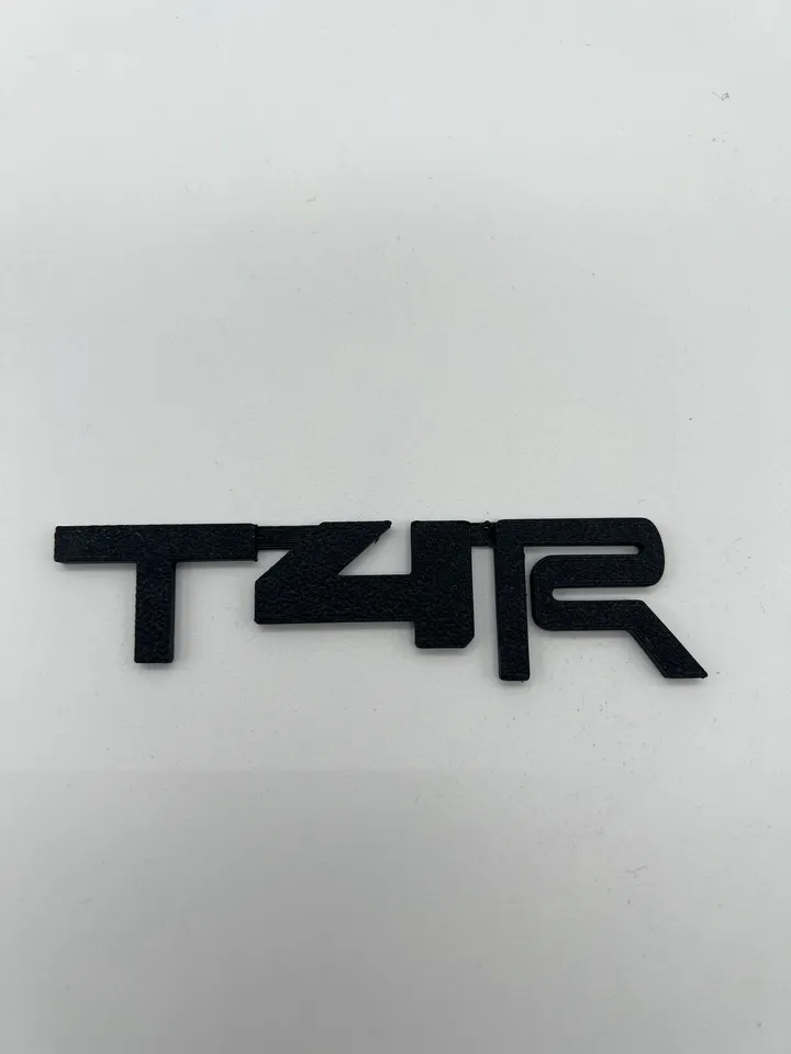 T4R - Toyota 4Runner Badge by ar3Dprints | Download free STL model ...