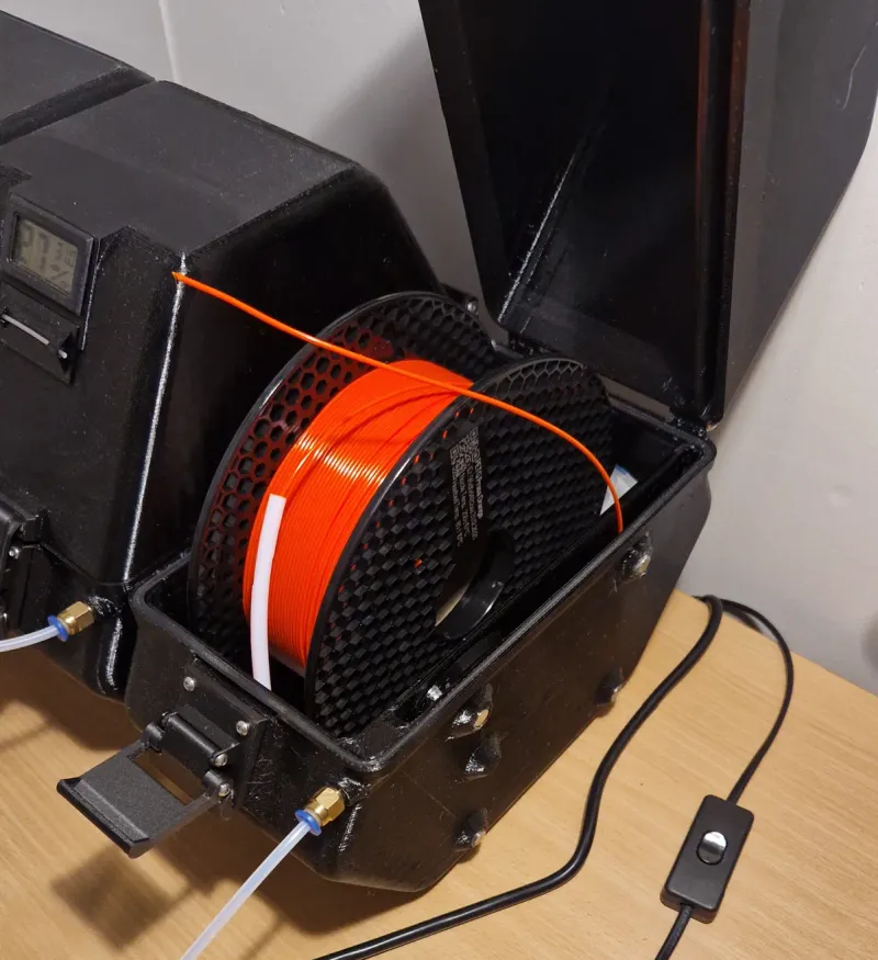 Filament Box with integrated filament buffer for MMU by Argo | Download ...