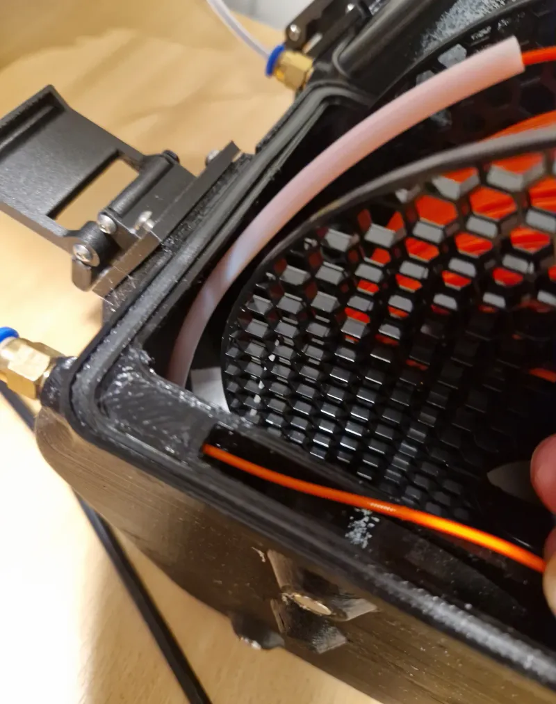 Filament Box with integrated filament buffer for MMU by Argo | Download ...