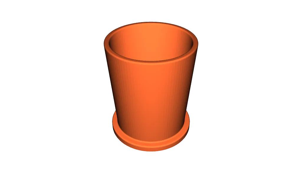 Basic cup by SirPandaNerd | Download free STL model | Printables.com