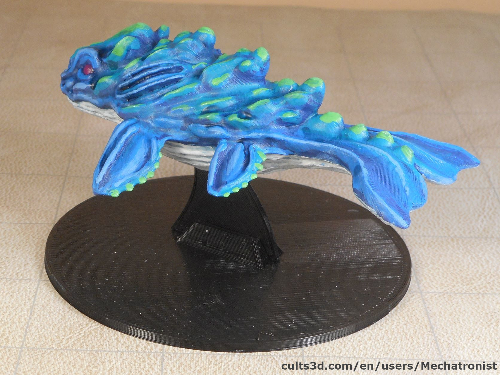 Alien Space Whale Miniature by Mechatronist | Download free STL model ...