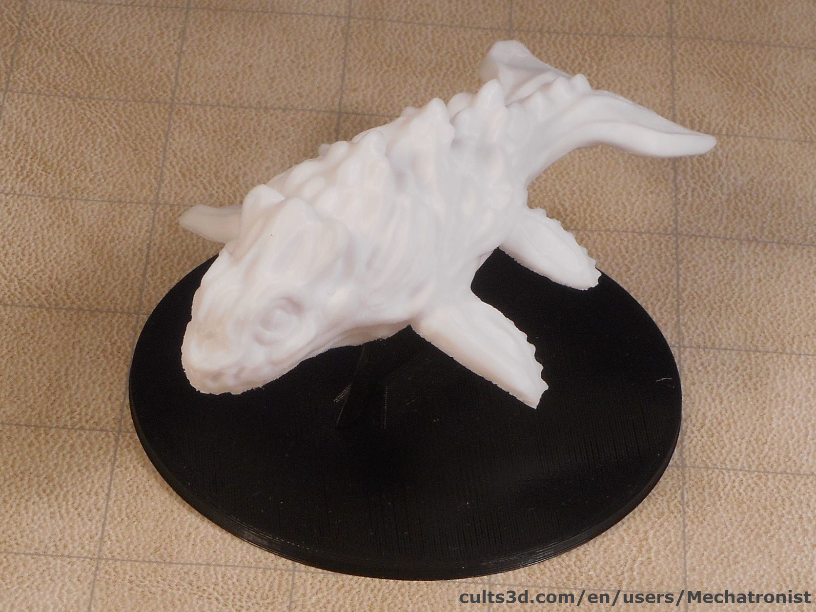 Alien Space Whale Miniature by Mechatronist | Download free STL model ...