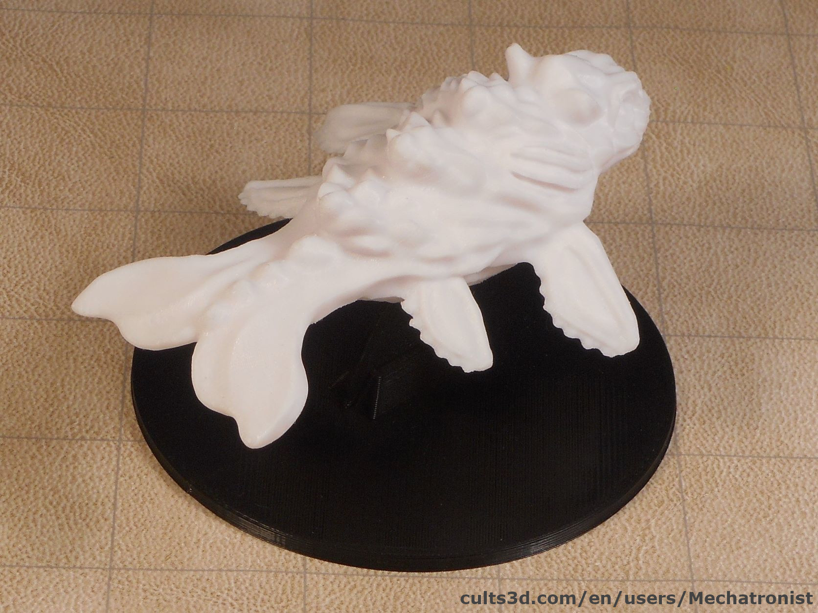 Alien Space Whale Miniature by Mechatronist | Download free STL model ...