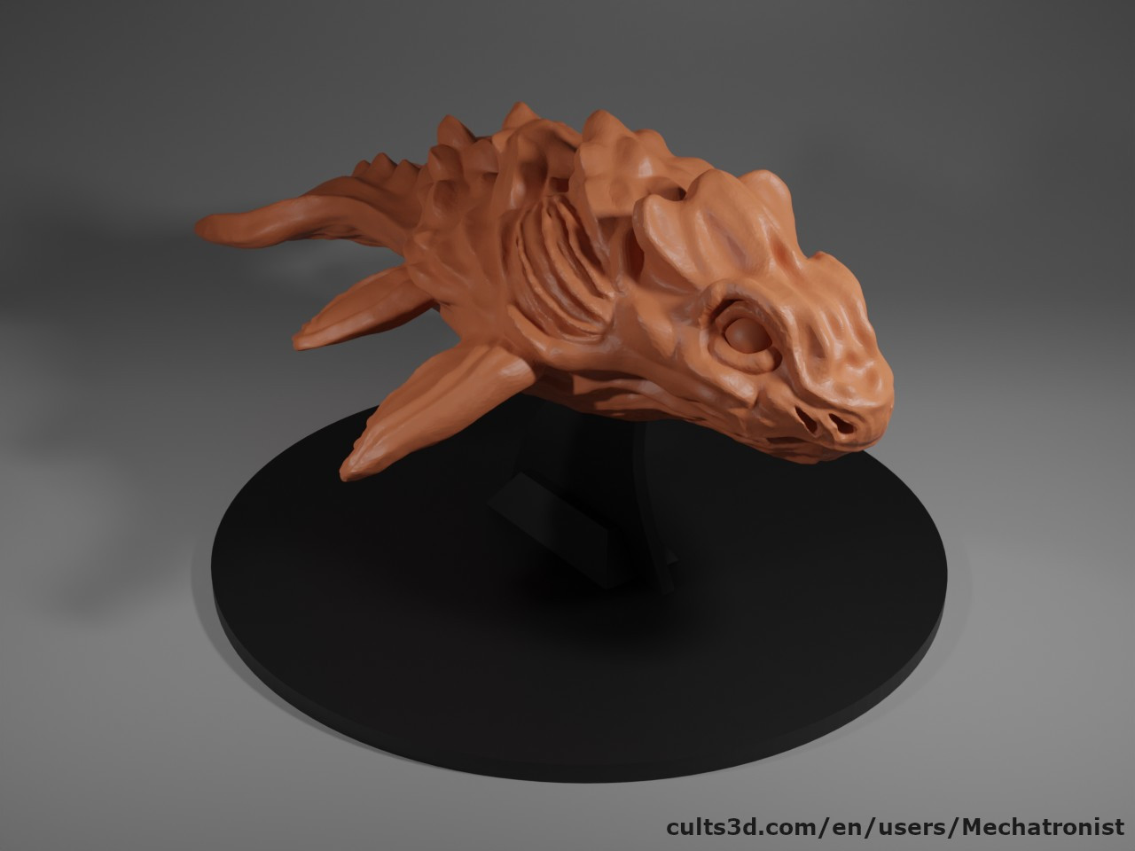 Alien Space Whale Miniature by Mechatronist | Download free STL model ...