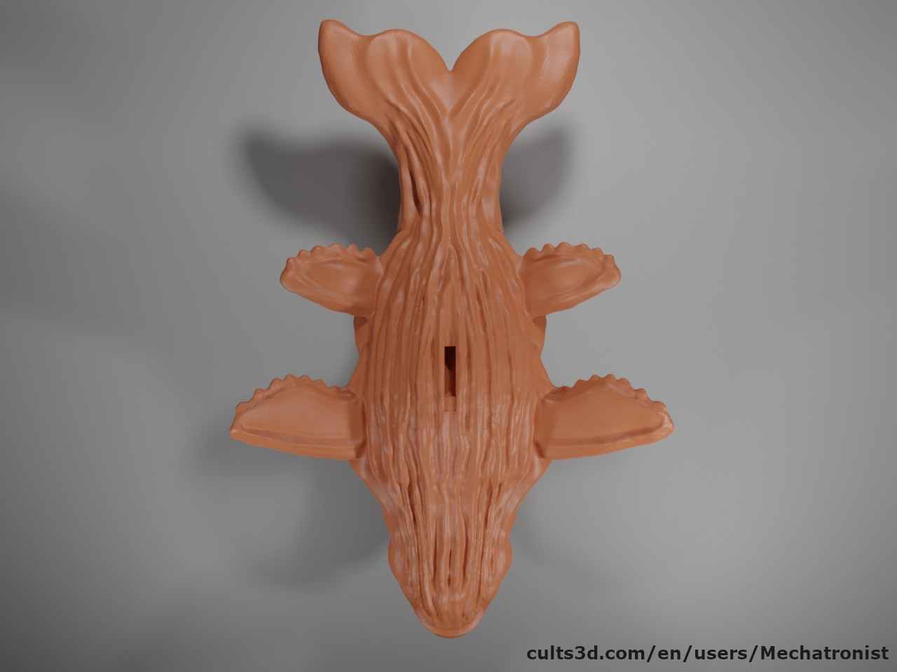 Alien Space Whale Miniature by Mechatronist | Download free STL model ...