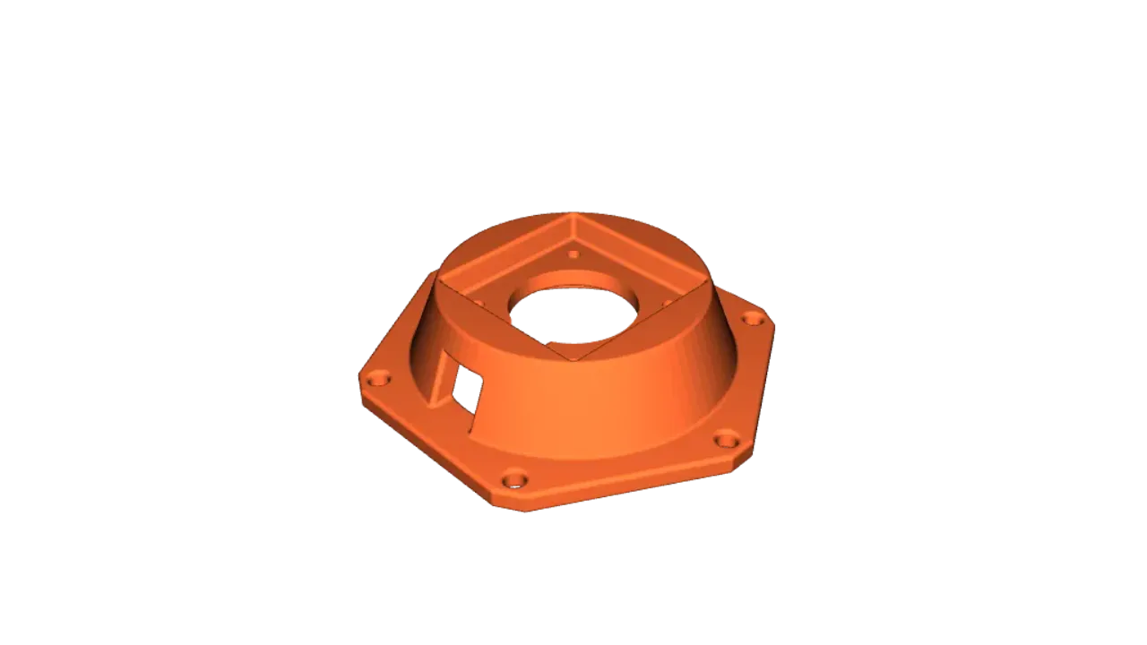 Nema 17 adapter for Planetary Gearbox from Youtuber "Let's print" by ...