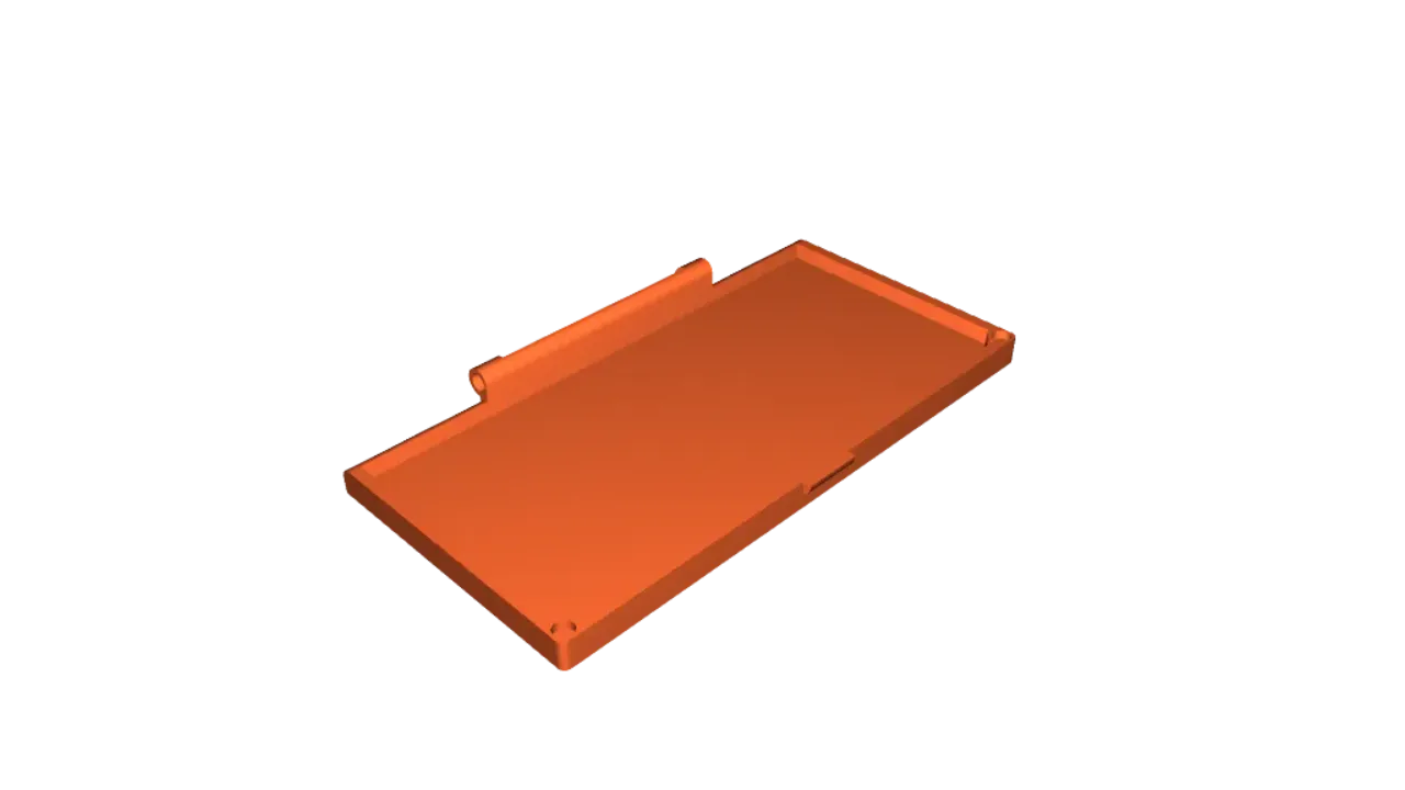 Box with magnetic hinge and latch by mohitmathew | Download free STL ...