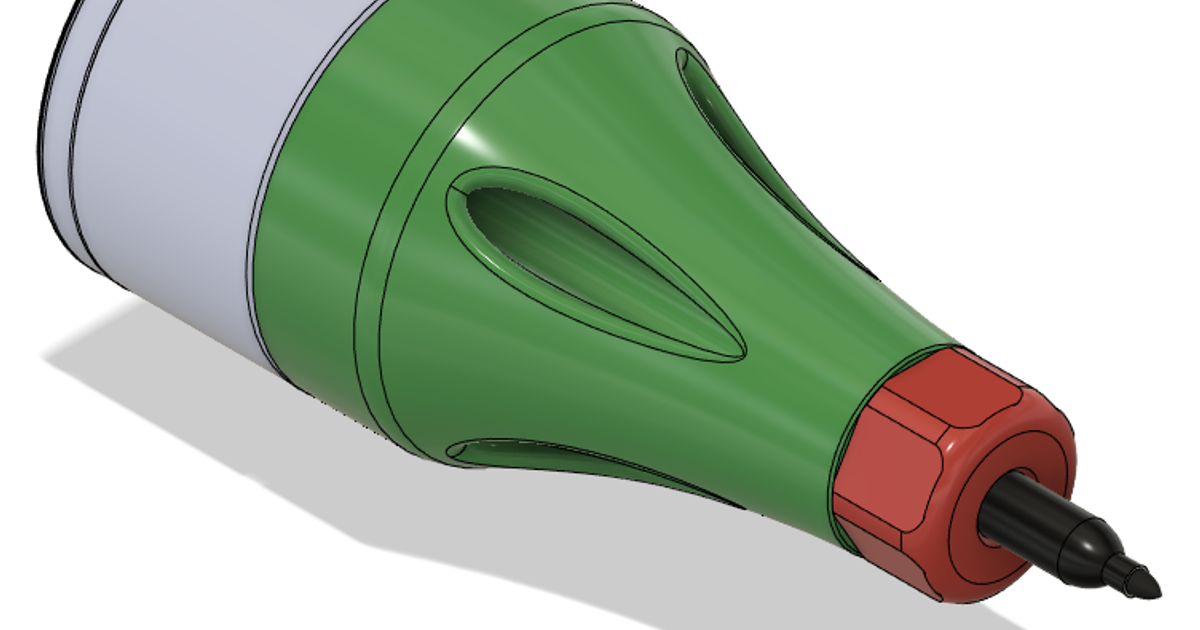 Robot Spring-Loaded Sharpie End Effector (EOAT) for Universal Robots UR ...