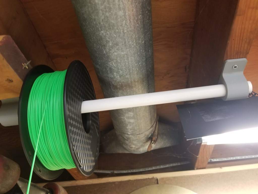 Quick 1/2" PVC Spool hanger by Chris Riley | Download free STL model ...