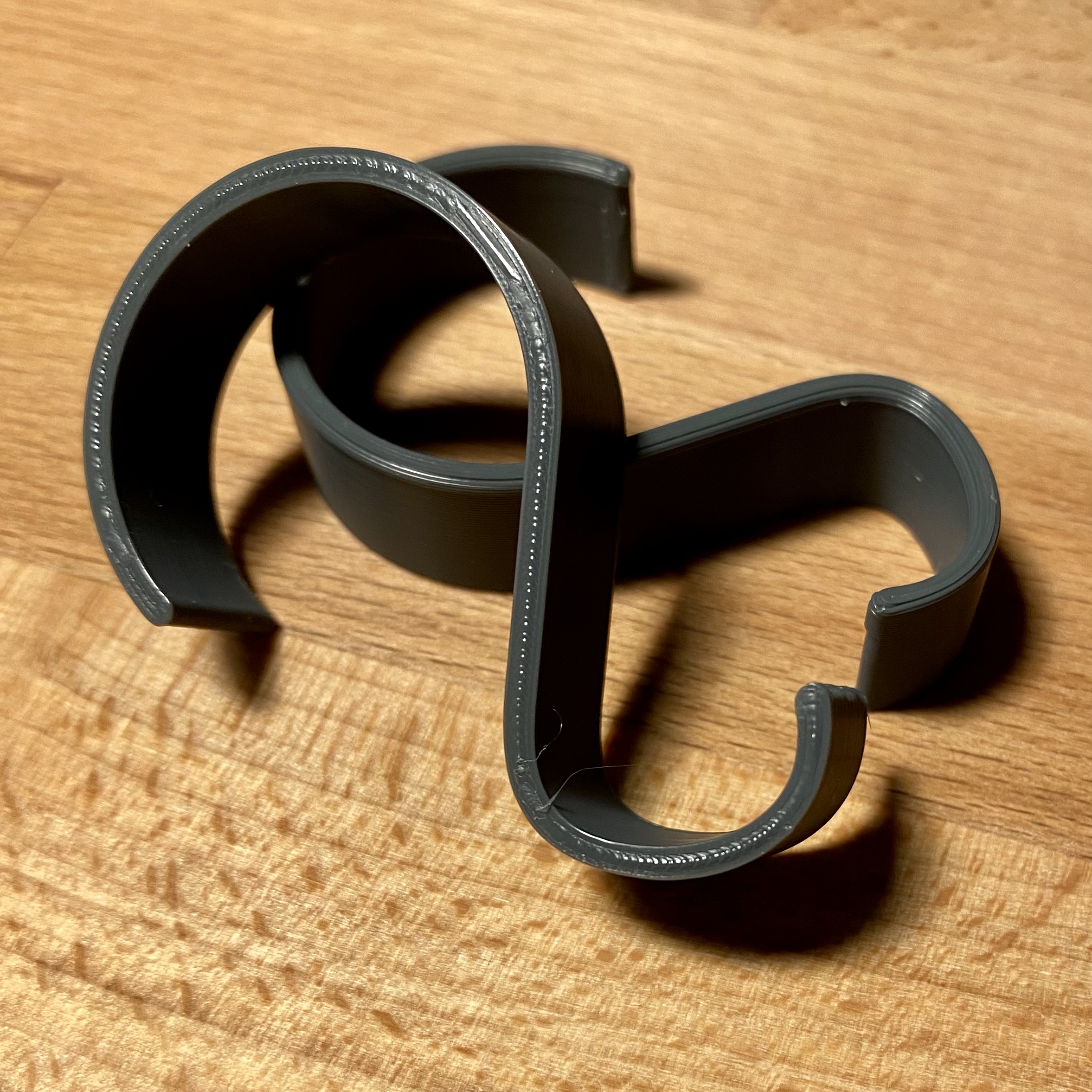 Hat Hook for 1 1/8 or 3cm dowel hanger rack by Wes | Download free STL ...