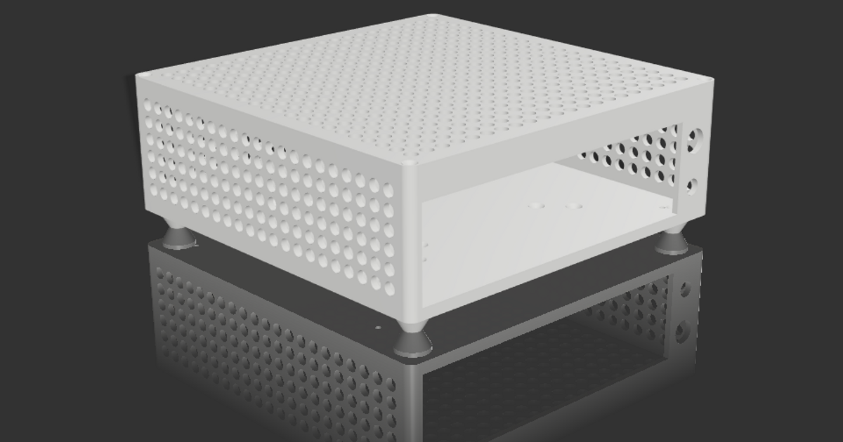 mITX SFF Computer Case by Viccroy | Download free STL model ...