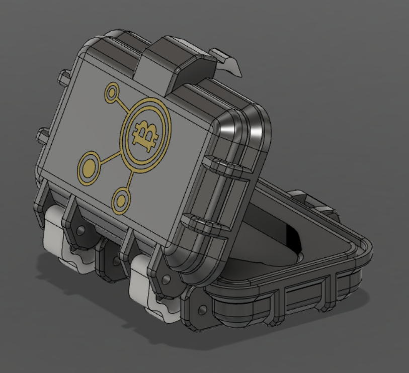 Trezor case par Yeet | Téléchargez gratuitement un modèle STL ...