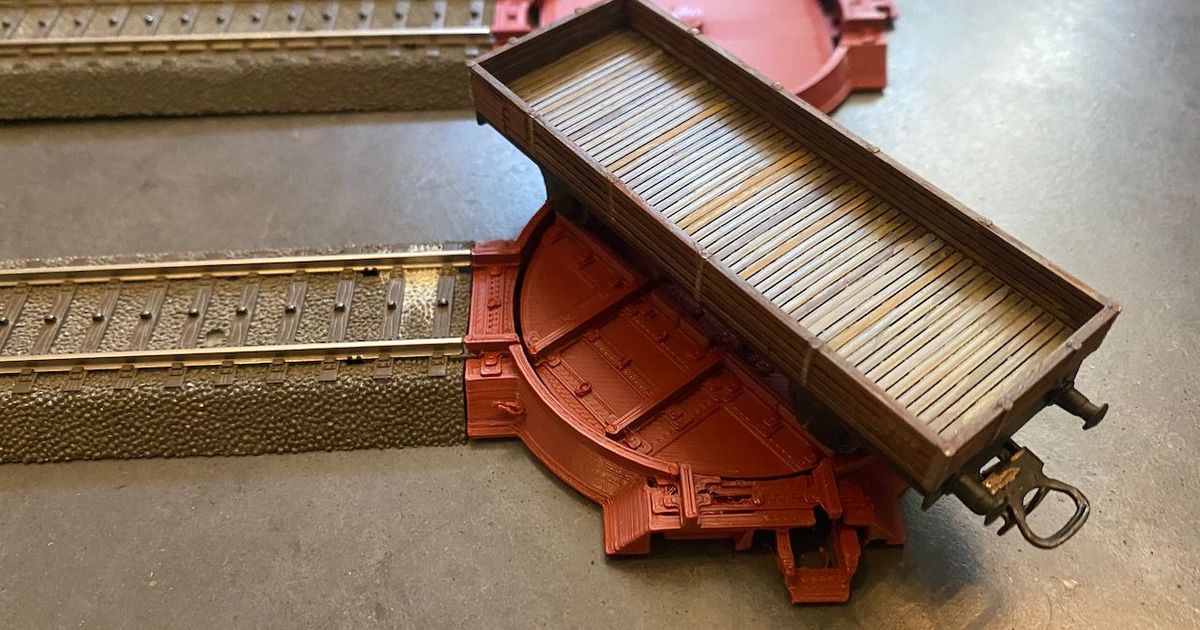 Märklin Trix C-Track – Turntable by Matthias Wiesmann | Download free ...