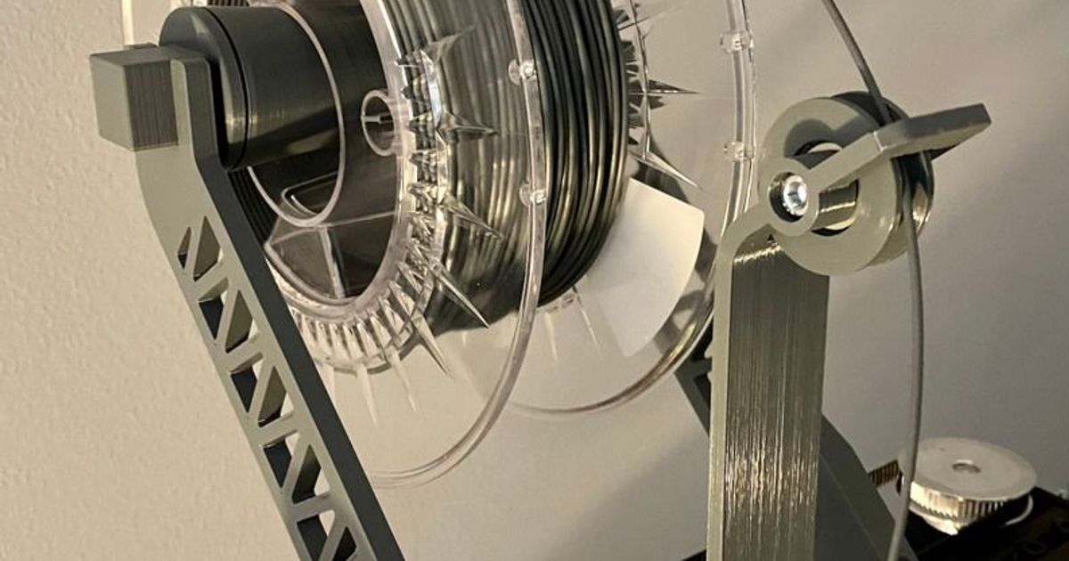 Fillament spool holder Direct Drive Ender 3 by Christian Pedersen ...