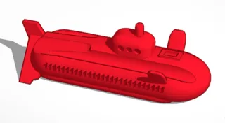 submarine benchy by ilove3dprining | Download free STL model ...