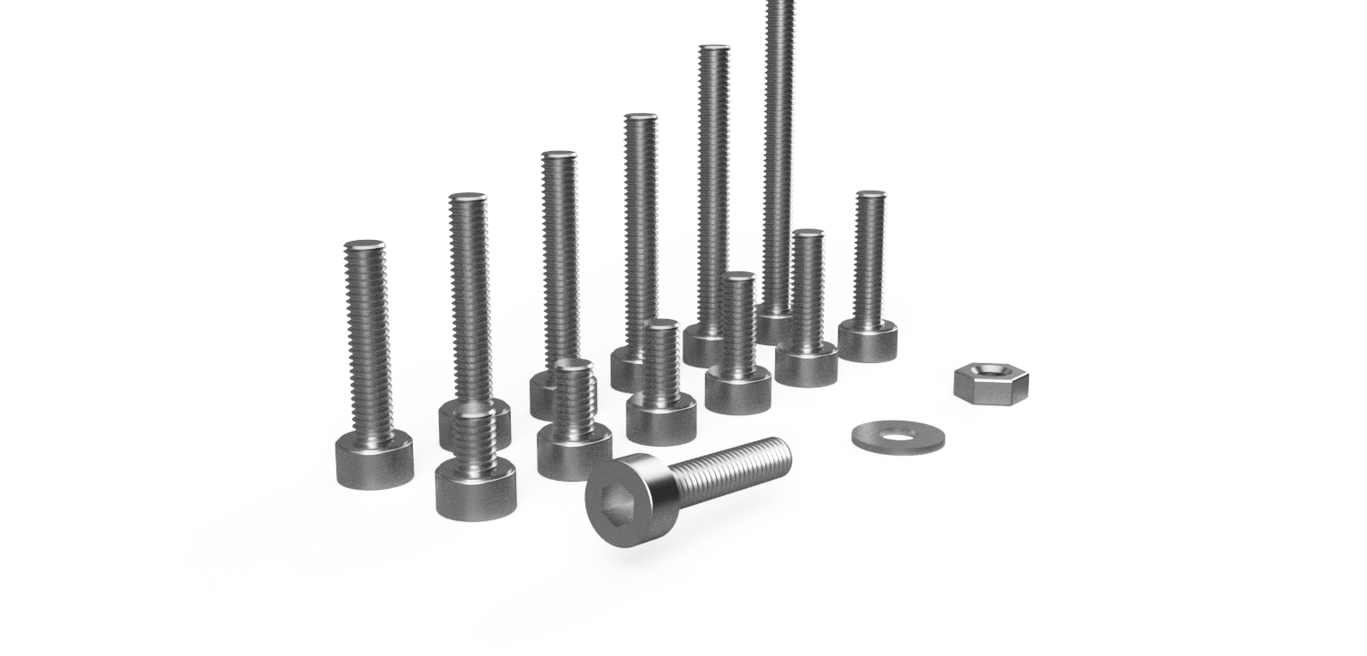 ISO CHC M3 Screws - 3D MODELS - .step files by Waikikiprod | Download free STL model ...