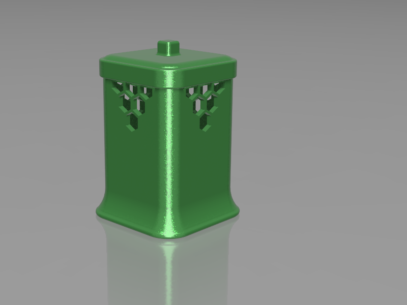 Container with Lid by Christiaan du Toit | Download free STL model ...