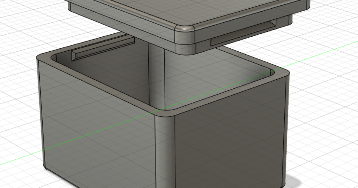 Simple sealable box (study object) by Marobi1958 | Download free STL ...