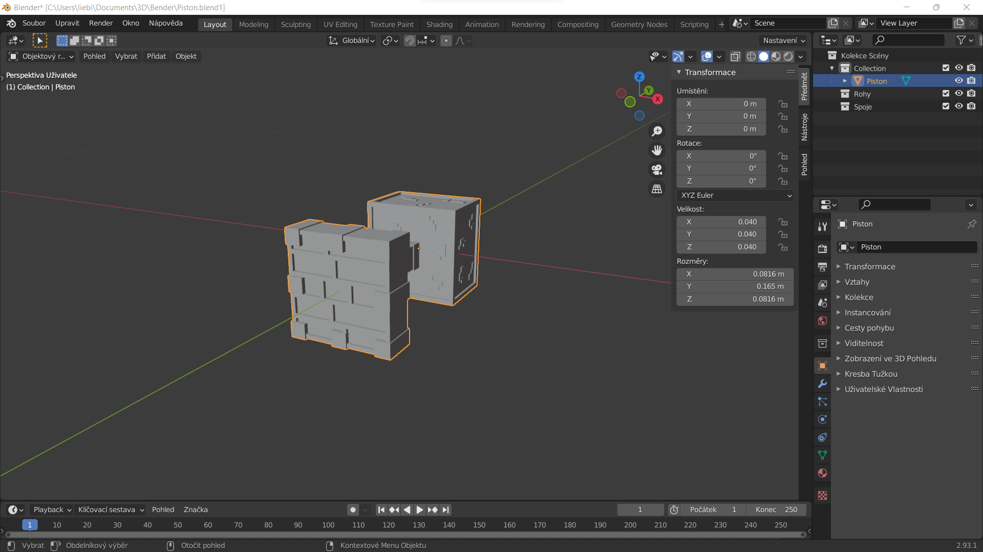 Minecraft-Piston by Jan liebich | Download free STL model | Printables.com