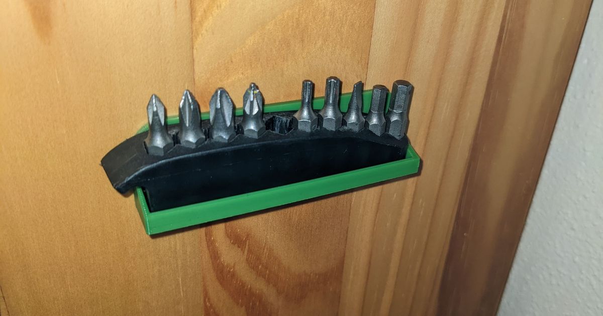 BOsch IXO 4 bit rack by HolzerMax | Download free STL model ...