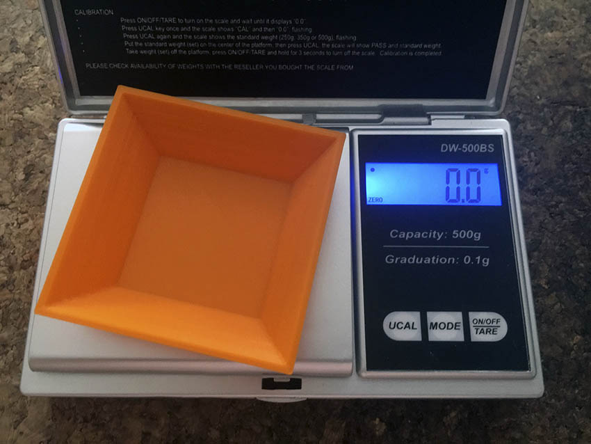 Digital Scale Tray by Karel | Download free STL model | Printables.com