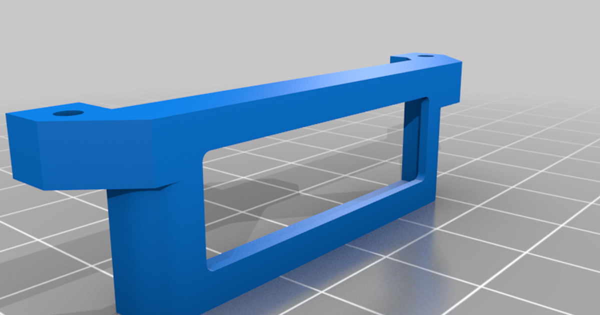 dji air unit holder iflight bumblebee by pkrolik | Download free STL ...