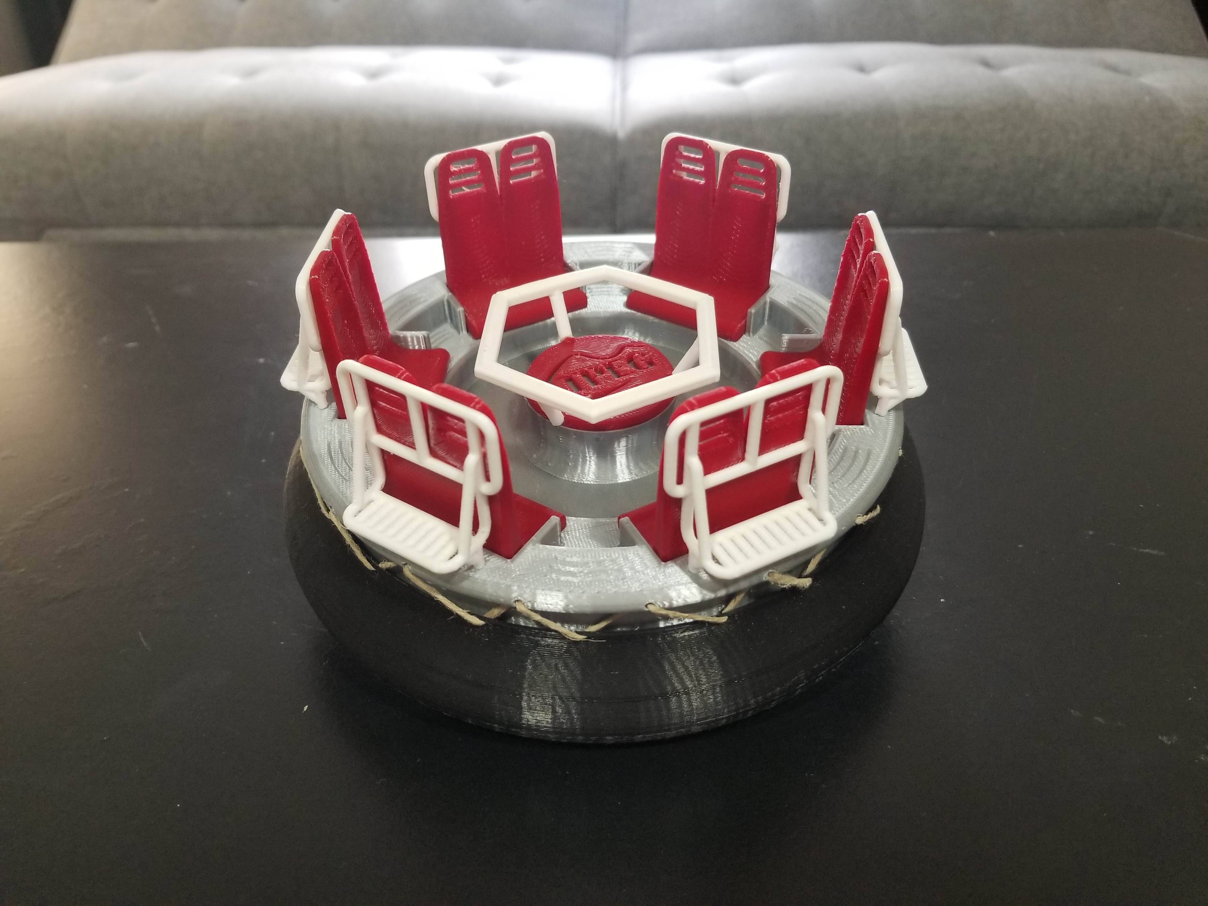 River Raft Ride Vehicle by WBDaly98 | Download free STL model ...