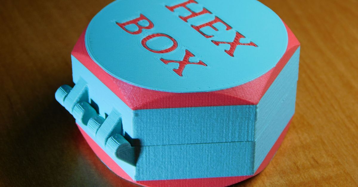 HEX-BOX by Thorin Oakenshield | Download free STL model | Printables.com