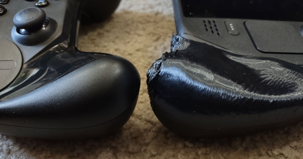 Steam Deck Grip Extension by BFGesus | Download free STL model ...