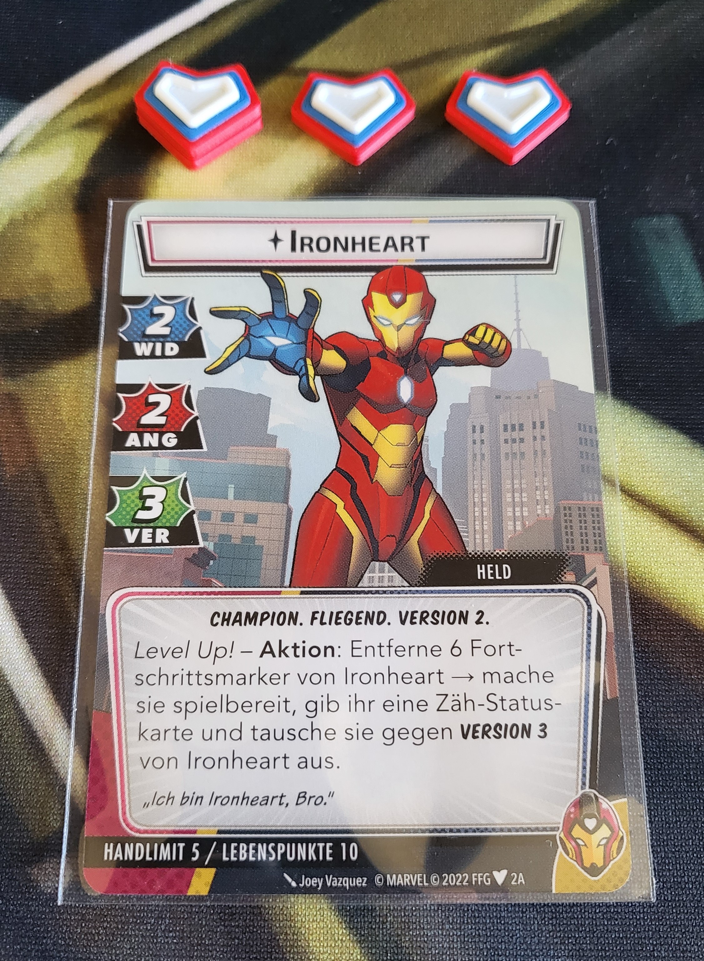 Marvel Champions - Ironheart's Progress Counters by DrFeelgood ...