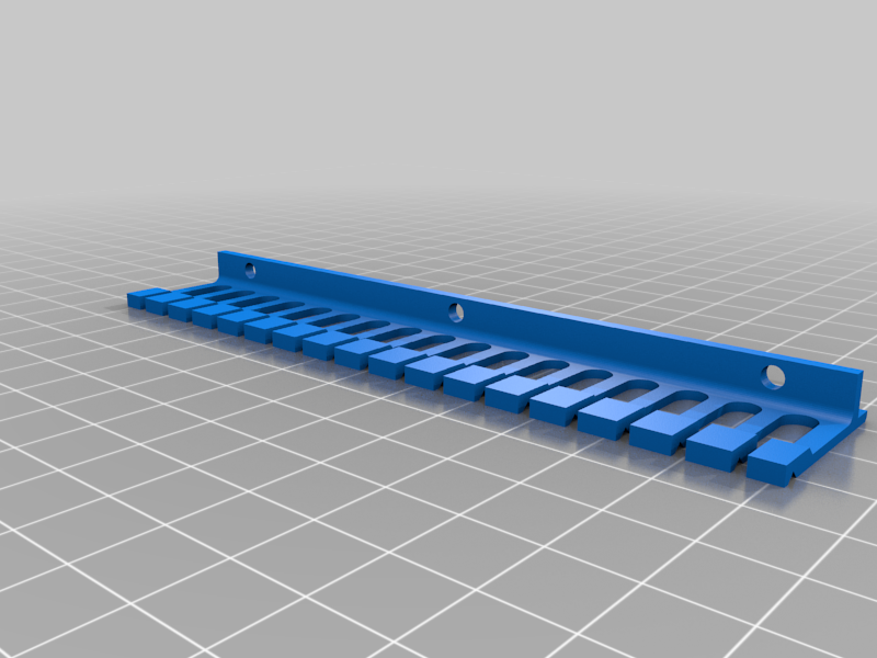 Wire Race 150mm w/ heatset inserts by echo2papa2 | Download free STL ...