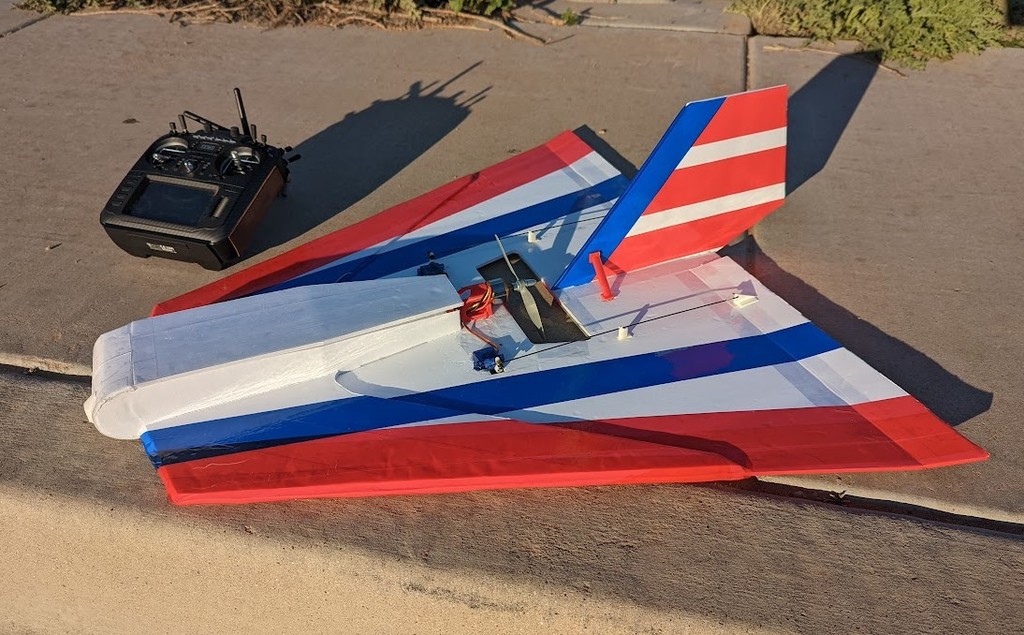 Stingray FPV Plane od autora Qrome | Stáhněte si zdarma STL model ...